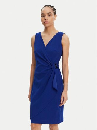 DKNY Coctailkleid DD5ACH15 Blau Slim Fit