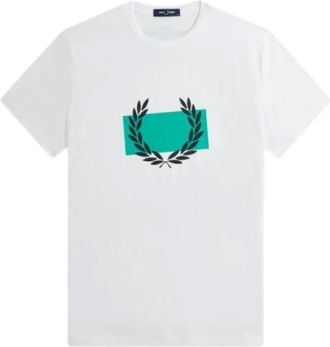 Fred Perry Herren, Oberteile, Wei&szlig;, XLGr&ouml;&szlig;e