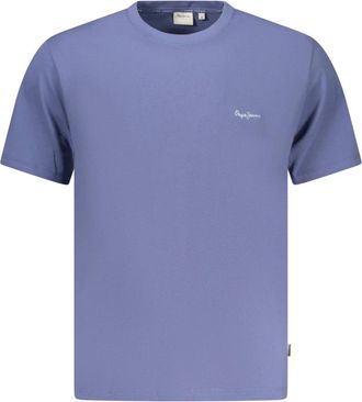 Pepe Jeans London Homme, Tops, Bleu, Taille: XL T-shirt &agrave; Manches Courtes