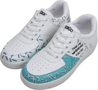 Dogo Damen Dice Sneakers Sneaker, Mehrfarbig, 36 EU