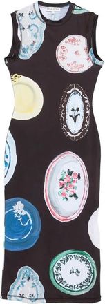 Stine Goya Femme, Robes, Multicolore, Taille: 36/38 FR Stocking Jersey Elastic Tank