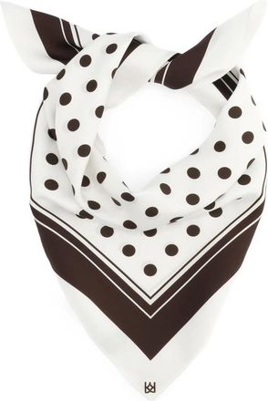 Kazar Femme, Accessoires, Blanc, Taille: ONE Size Shericka Silk Scarf