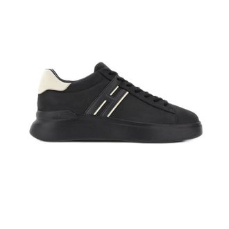 Hogan Homme, Chaussures, Noir, Taille: 41 1/2 EU Baskets H580