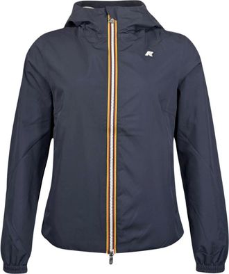 K-Way Femme, Vestes, Bleu, Taille: 44 FR LIL 2.0 Stretch Poly Jersey