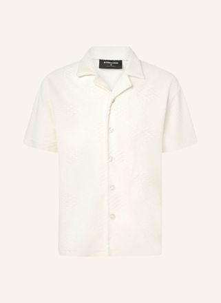 Strellson Resorthemd Joseph Regular Fit Aus Frottee weiss