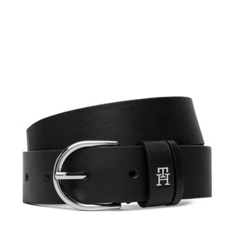 Tommy Hilfiger G&uuml;rtel Tommy Hilfiger Essential Effortless 3.0 Sv AW0AW18688 Schwarz