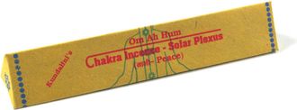 Guru Shop Chakra Incense, R&auml;ucherst&auml;bchen - Solar Plexus, 18x3x3 cm
