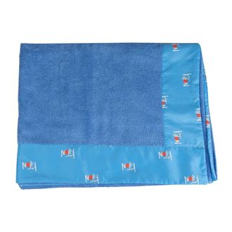 Kiton unisex, Accessoires, Bleu, Taille: ONE Size Serviette de Plage Classique Unie