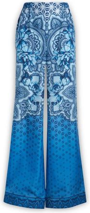 Alberta Ferretti Femme, Pantalons, Multicolore, Taille: 38 FR Wide Pantalons