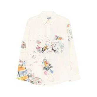 KidSuper Studios Homme, Chemises, Multicolore, Taille: M Graphic Print Shirt