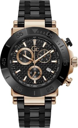 Gc Uhren - Quarz Chronograph Gc One - Gr. unisize - in Schwarz - f&uuml;r Damen
