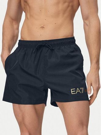 Emporio Armani Badeshorts 7M002000 AF13049 MC004 Schwarz Regular Fit