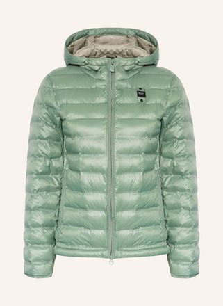 Blauer Steppjacke Ellis gruen