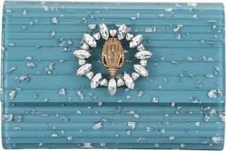 Kurt Geiger Femme, Sacs, Bleu, Taille: ONE Size Party Eagle Clutch