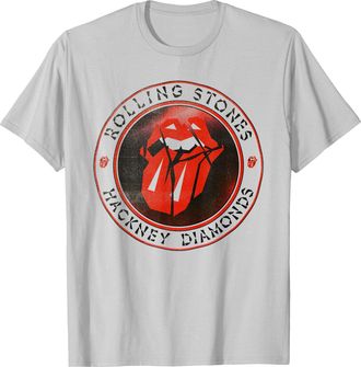 THE ROLLING STONES Offizielles The Rolling Stones HD Circle Logo T-Shirt
