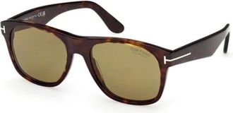 Tom Ford Homme, Accessoires, Brun, Taille: 55 MM Marlon-02 Lunettes de soleil