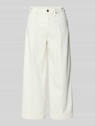 s.Oliver Red Label Wide Leg Culotte-Jeans aus Baumwoll-Lyocell-Mix