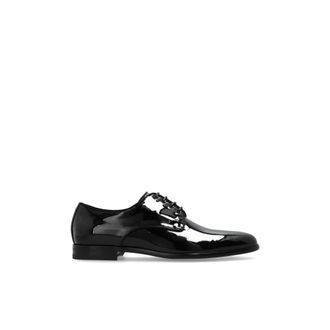 Dolce & Gabbana Lederschuhe - - Shoes - Damen - Schwarzk - 35 EU