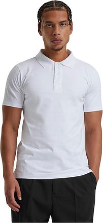 Urban Classics Sorona Polo Tee White, 3XL