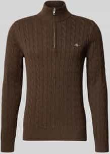 GANT Regular Fit Troyer mit Half Zip