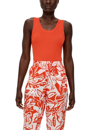 s.Oliver Top aus Rippstrick