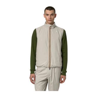K-Way Valen Stretch Dot Vest - - Jackets - Herren - Beige - M