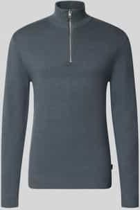 Premium by Jack & Jones Slim Fit Pullover aus reiner Baumwolle Modell MILANO