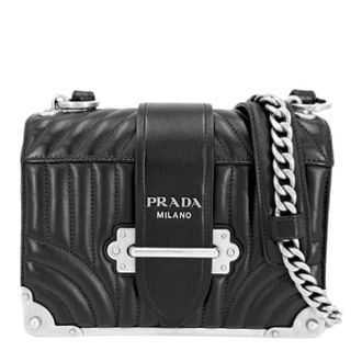 Prada Pre-owned Cuir sacs-prada - Femme - Pre-owned - Noir - Taille: ONE Size