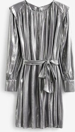 Next Minikleid Midikleid aus Satin (1-tlg)