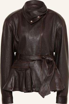 ARAKII Arakii Lederjacke braun