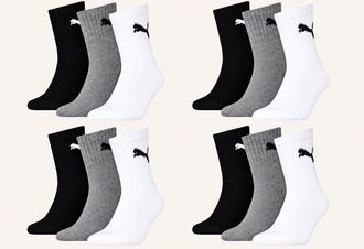Puma Sportsocken Short Crew 12-Pack blau
