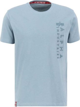 Alpha Industries EMB T T-Shirt für Herren Greyblue