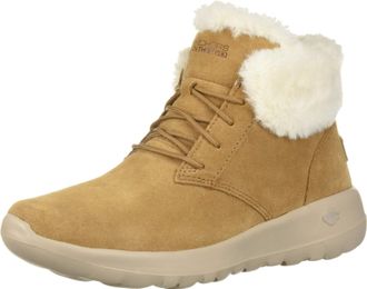 Skechers Damen On-the-go Joy Kurzschaft Stiefel, Braun(Chestnut Suede/Trim Csnt), 37 EU