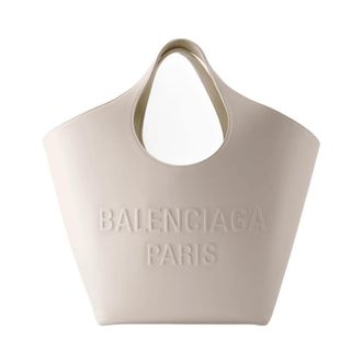 Balenciaga Nacre Leder Tote Crossbody Tasche - - Bags - Damen - Wei&szlig; - ONE SIZE