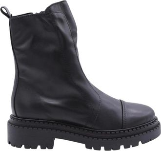 È Mia Femme, Chaussures, Noir, Taille: 40 EU Bottines Élégantes Collection Bouillon