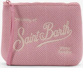MC2 Saint Barth Aline Wool clutch with herringbone motif - MC2 SAINT BARTH - gender_Man