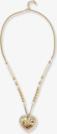 Dolce & Gabbana Everyday brass necklace with DG logo - DOLCE & GABBANA - gender_Woman