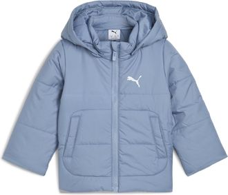 Puma Minicats Wattierte Kapuzenjacke Baby, Kleidung, Blau, 9-12M
