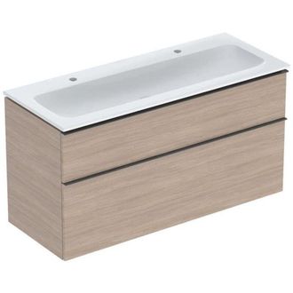 Keramag Geberit iCon Set M&ouml;belwaschtisch mit Unterschrank, 2 Schubladen