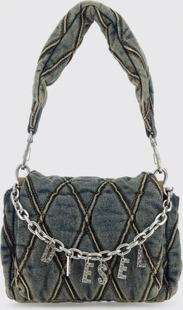 Diesel Sac Port&eacute; &eacute;paule DIESEL Femme couleur Denim