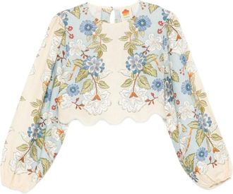 Farm Rio Farm Rio, Femme, Blouses et Chemises, Multicolore, Taille: 38 FR Blouses