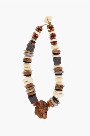 Dsquared2 Multicolored Stone Maxi Necklace size Unica