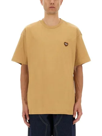 Carhartt Work in Progress Cotton T-Shirt - Beige