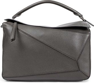 Loewe Large Puzzle Leather Top Handle Bag