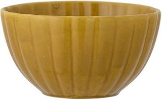 Bloomingville Latina Schale D9xH5, 165 ml- Steingut - Robuste Keramikschüssel für Salate, Obst & Deko - Spülmaschinen- & Mikrowellengeeignet