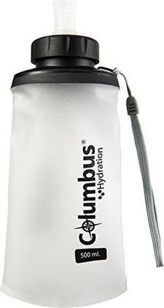 Columbus Columbus Bottle 500 ML Soft Flask, Durchsichtig/Schwarz, One Size, A08393