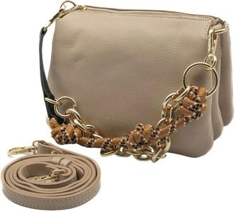 My Best Bags Firenze Femme, Sacs, Beige, Taille: ONE Size Reflex Dollaro Sac Bandouli&egrave;re