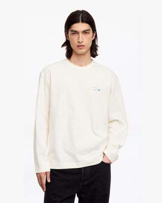 Arket CAF&Eacute; Langarmshirt -Wei&szlig;