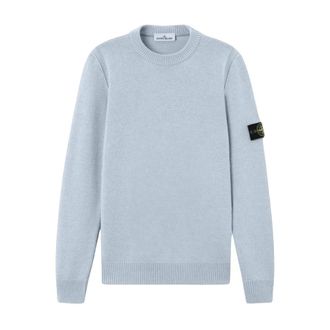 Stone Island Lambswool Rundhalsausschnitt - - Knitwear - Herren - Grau - 2XL