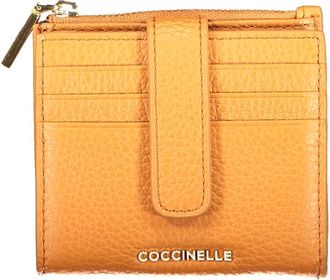 Coccinelle Femme, Accessoires, Orange, Taille: ONE Size Metallic Soft Wallet